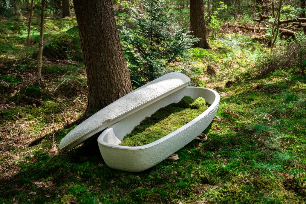 Introducing the Loop Biotech Mushroom Coffin - The Natural Burial Company