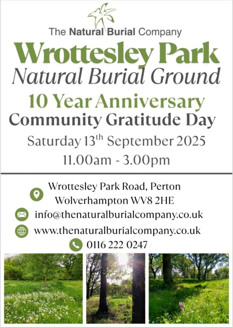 Wrottesley Park Community Gratitude Day - The Natural Burial Company